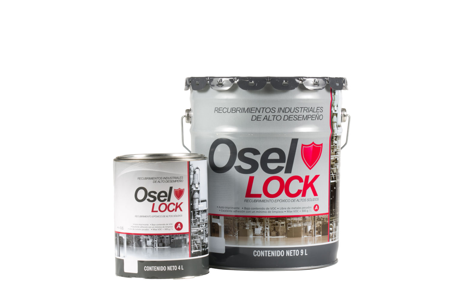 OSEL LOCK 475. Epóxico Altos sólidos Auto Imprimante | Pinturas Pymasa