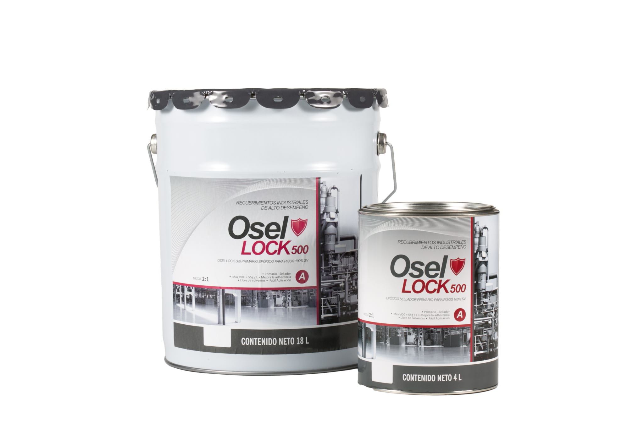 OSEL LOCK 500. Primario epóxico de altos sólidos 100% SV para pisos de ...